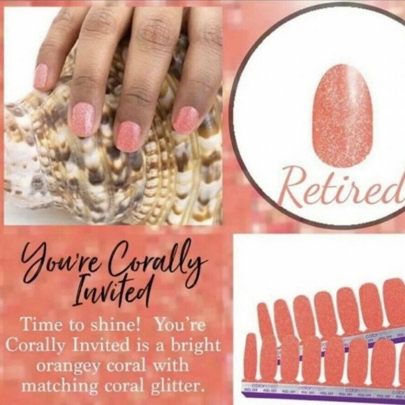 Color Street | Makeup | New Andsealed Colorstreet Retired Youre Corally ...